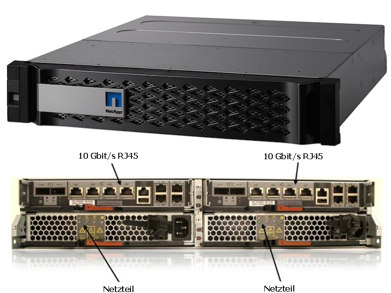 Angebot NetApp FAS2520 Unified Storage System mit Data ONTAP (iSCSI und ...